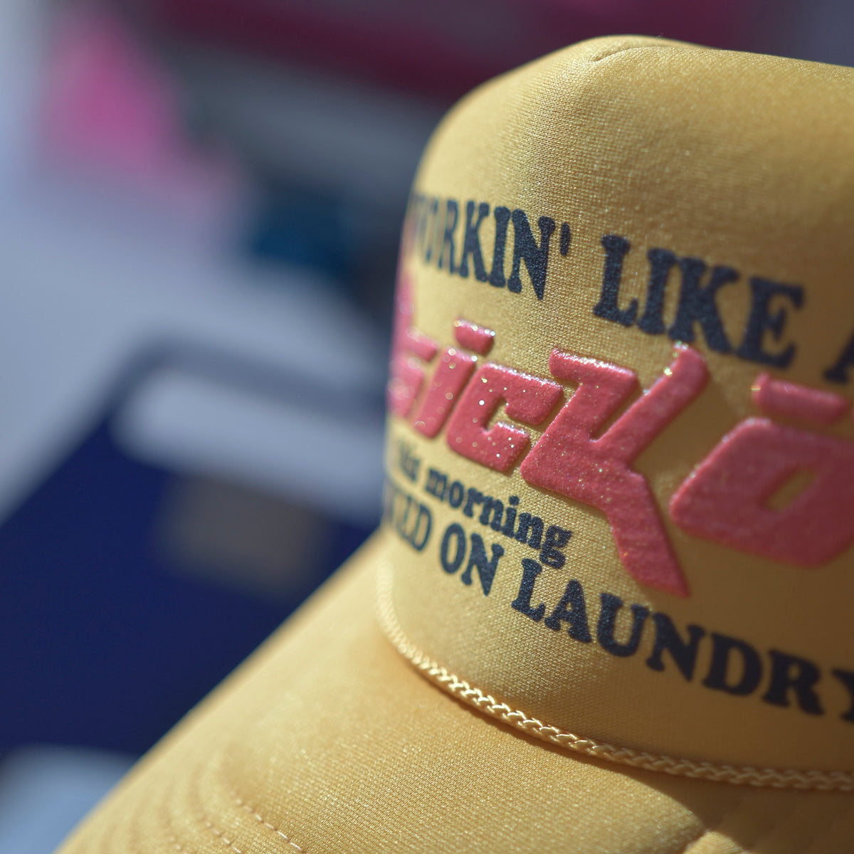 Sickö Crystal Trucker - White/Blue