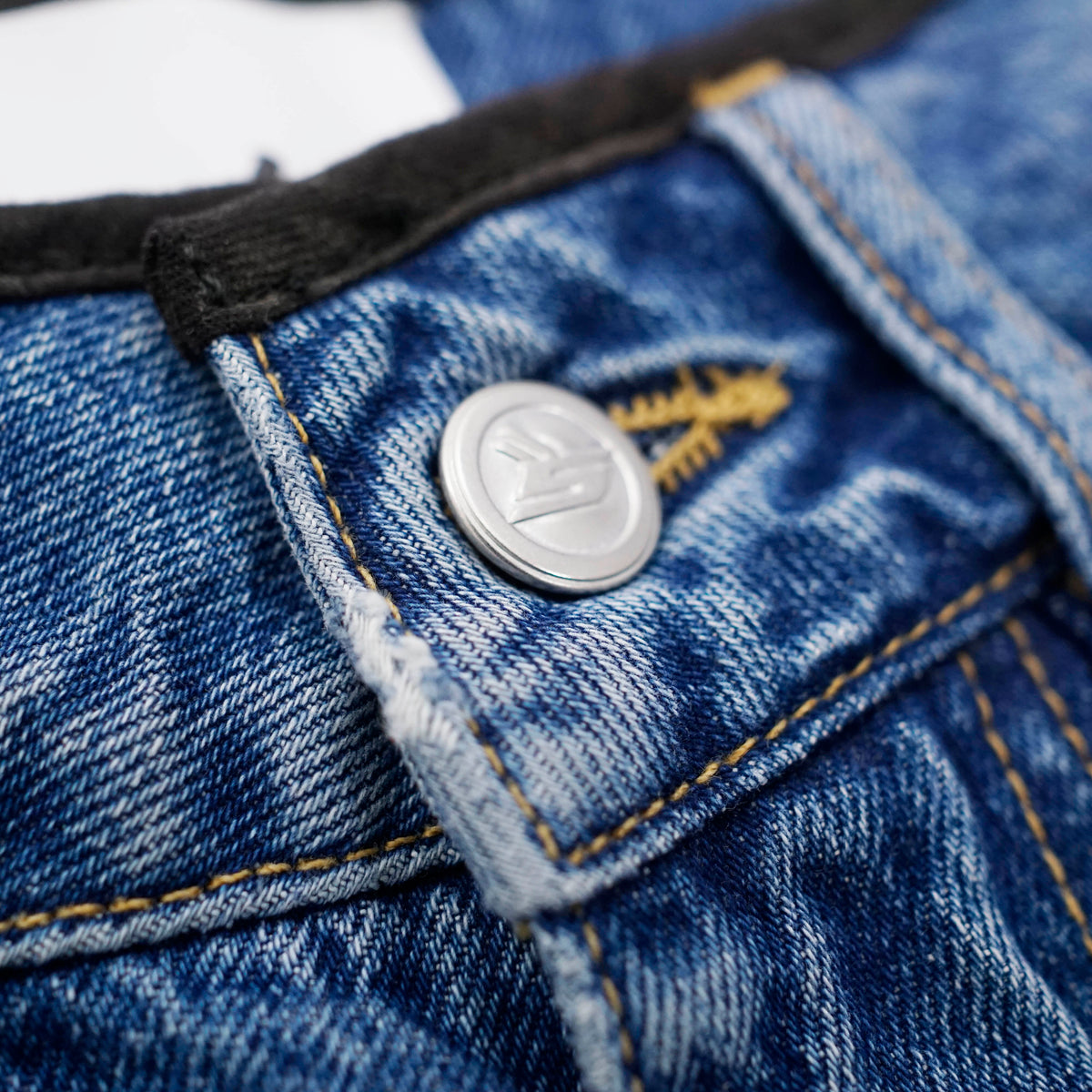Baby Sickö Denim Shorts - Indigo Blue