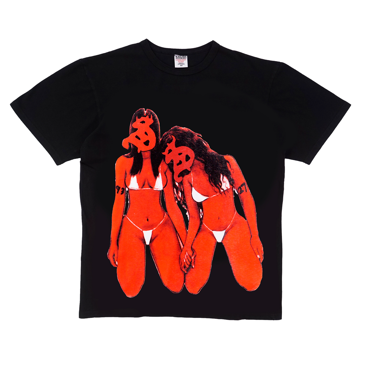 2 GIRLS KNEELING TEE - BLACK – Sickö